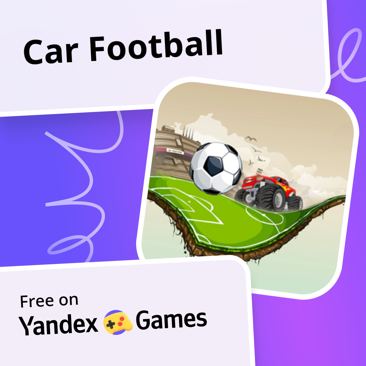 Car Football - play online for free on Yandex Games