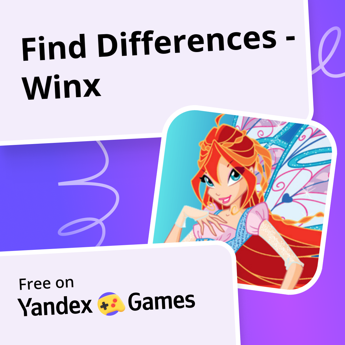 Find Differences - Winx (by Ugi Games) - play online for free on Yandex ...