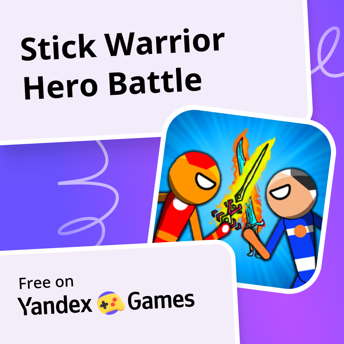 Stick Warrior Hero Battle - play online for free on Yandex Games