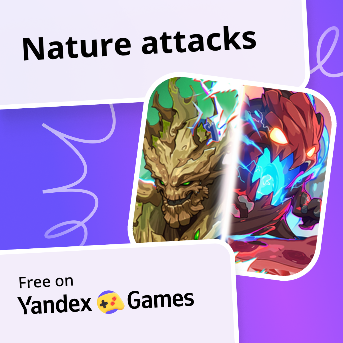 Nature attacks (by haoda games) - play online for free on Yandex Games