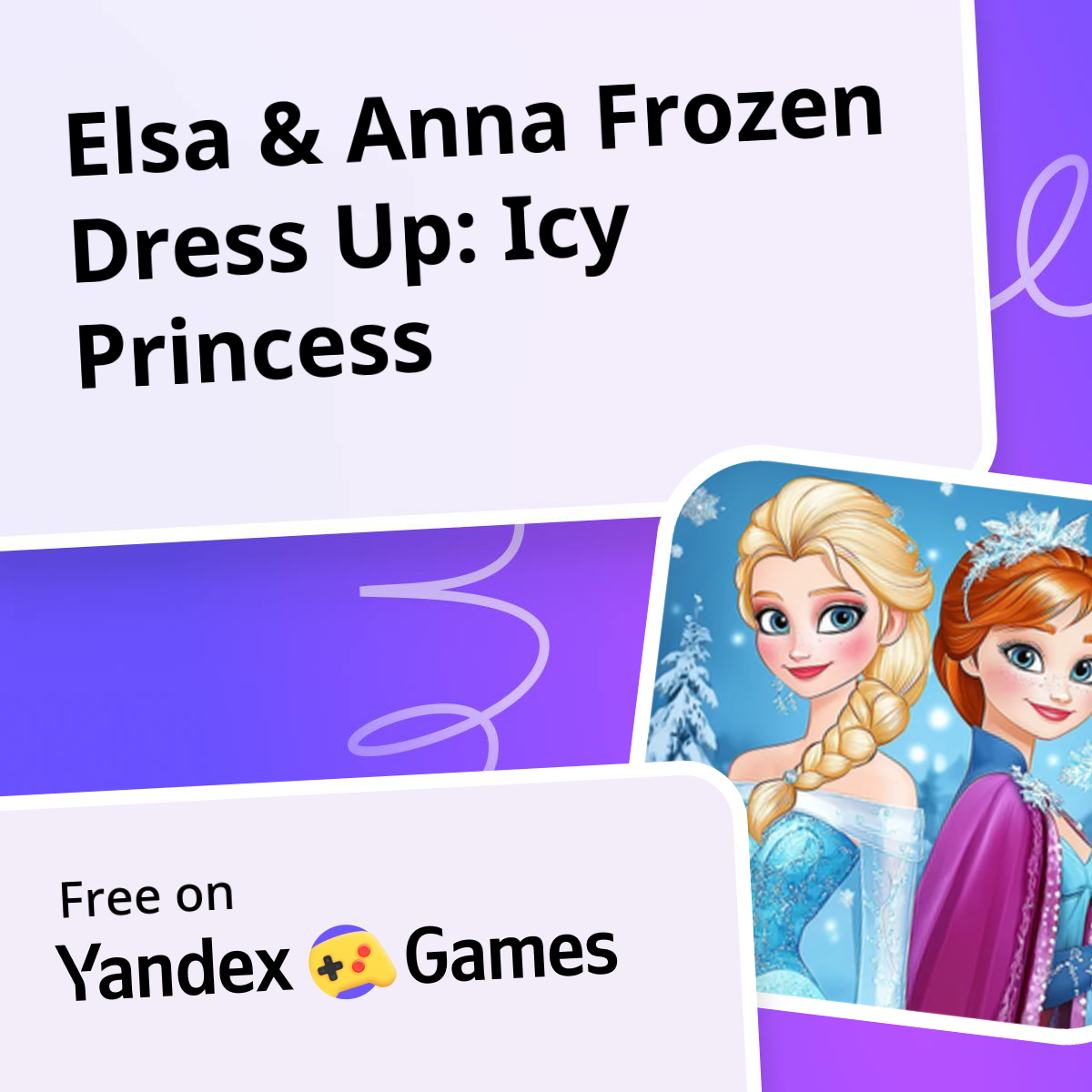 Elsa & Anna Frozen Dress Up: Icy Princess - play online for free on ...