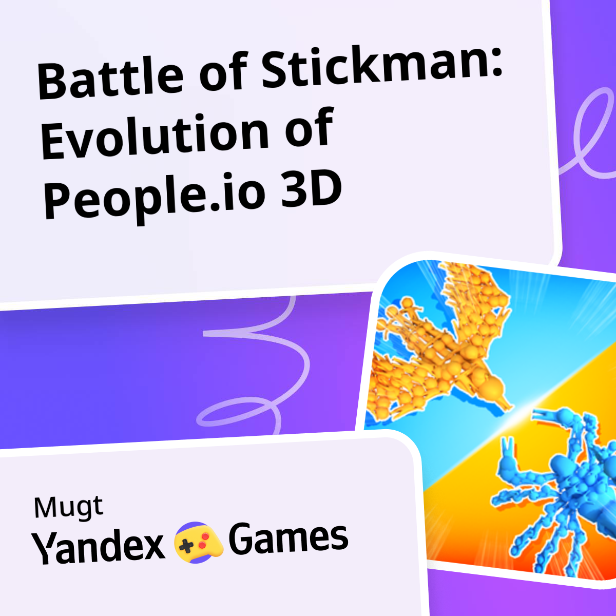 Battle of Stickman: Evolution of People.io 3D (4U Games tarapyndan ...