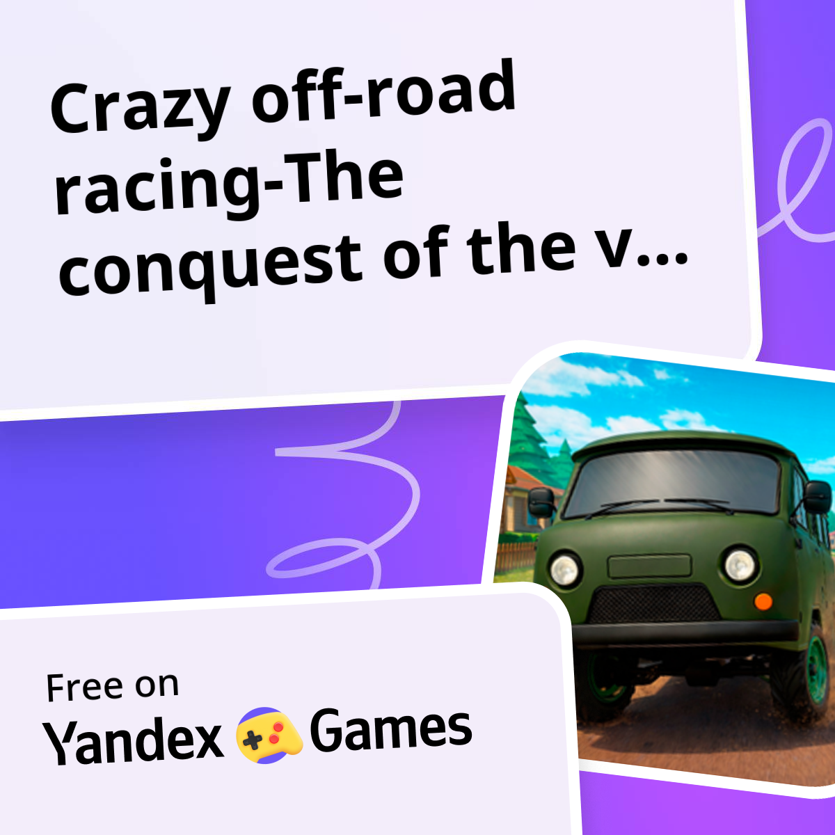 Crazy off-road racing-The conquest of the village (by XA-Games) - play ...