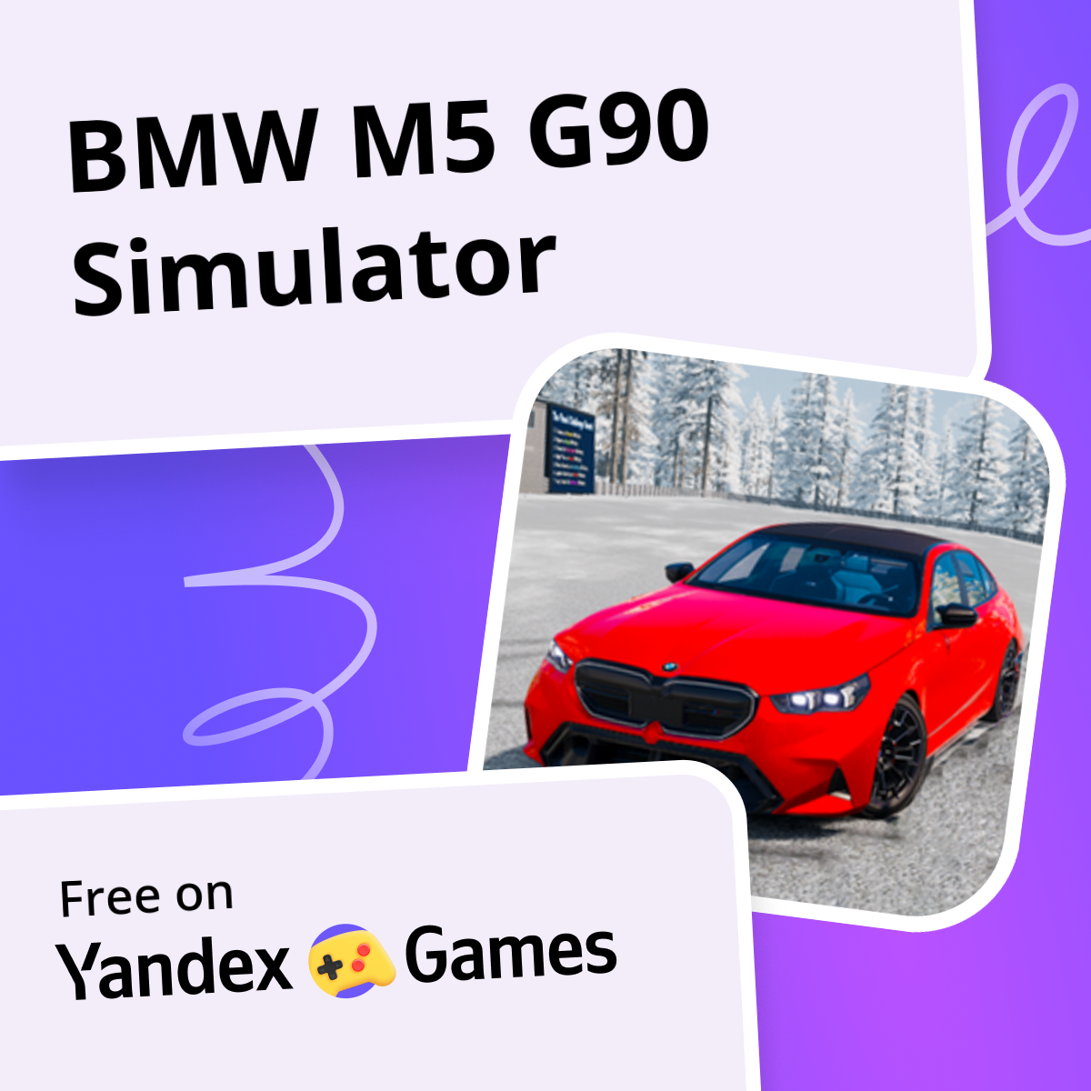 BMW M5 G90 Simulator (by Narvik) - play online for free on Yandex Games
