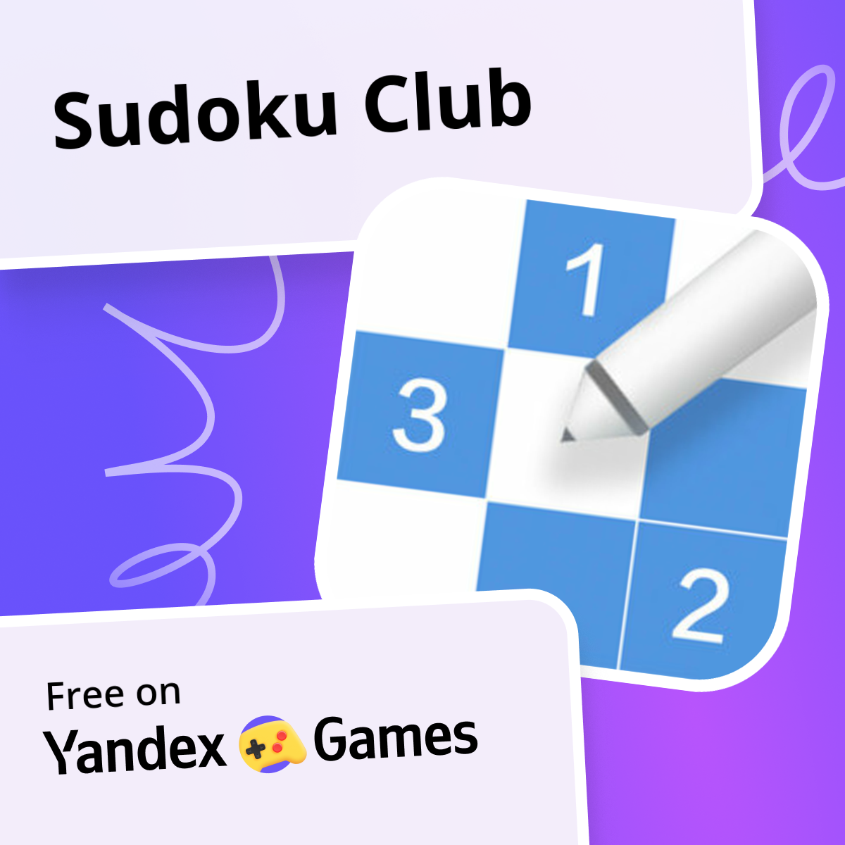 Sudoku Club (by AGED STUDIO LIMITED) - play online for free on Yandex Games