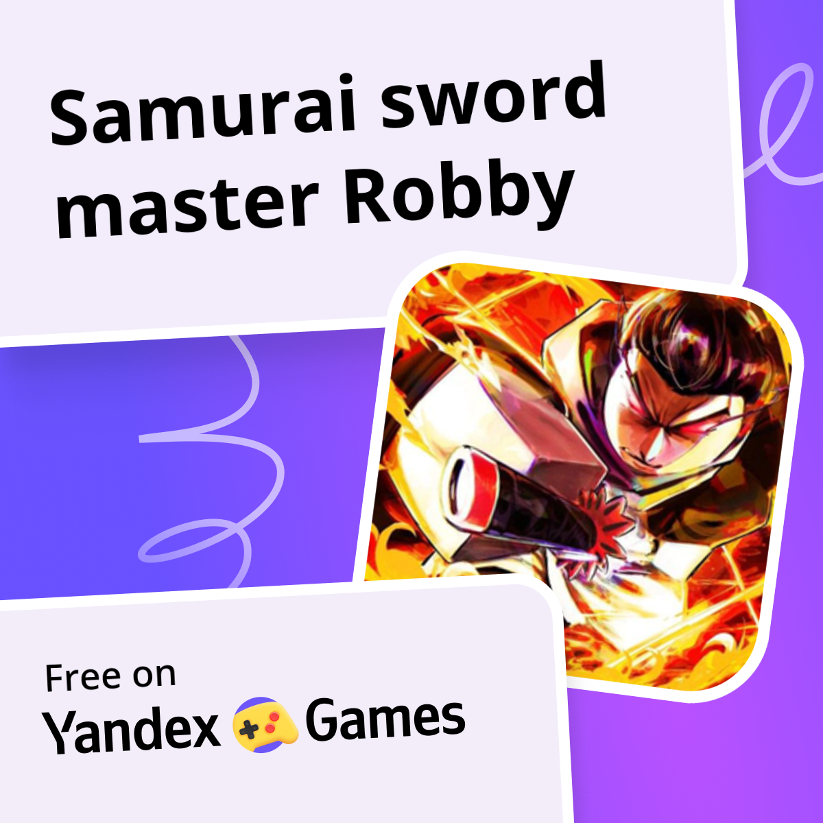 Samurai sword master Robby - play online for free on Yandex Games