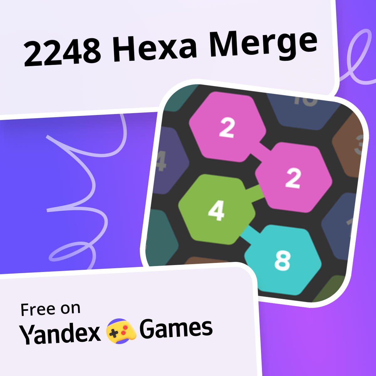 2248 Hexa Merge (by Addictive Games) - play online for free on Yandex Games