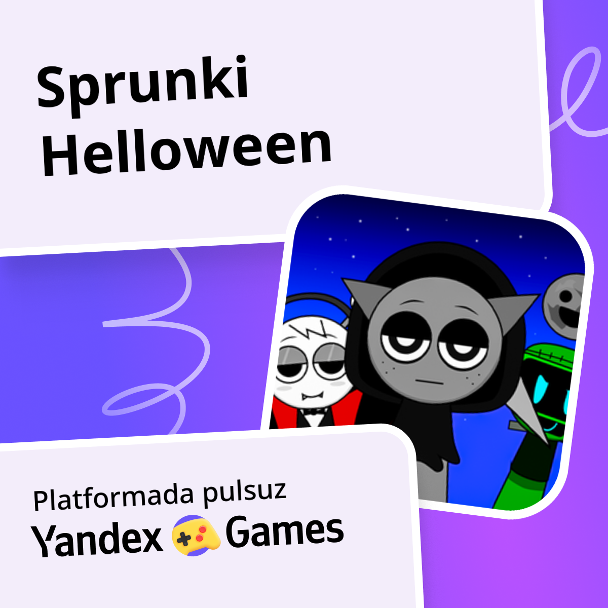 Sprunki Helloween (TestMakers adlı tərtibatçıdan) - Yandex Games ...