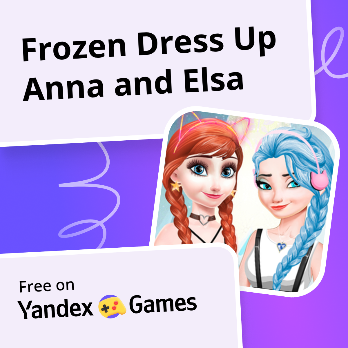 Frozen Dress Up Anna and Elsa (by Dolls Dress Up) - play online for ...