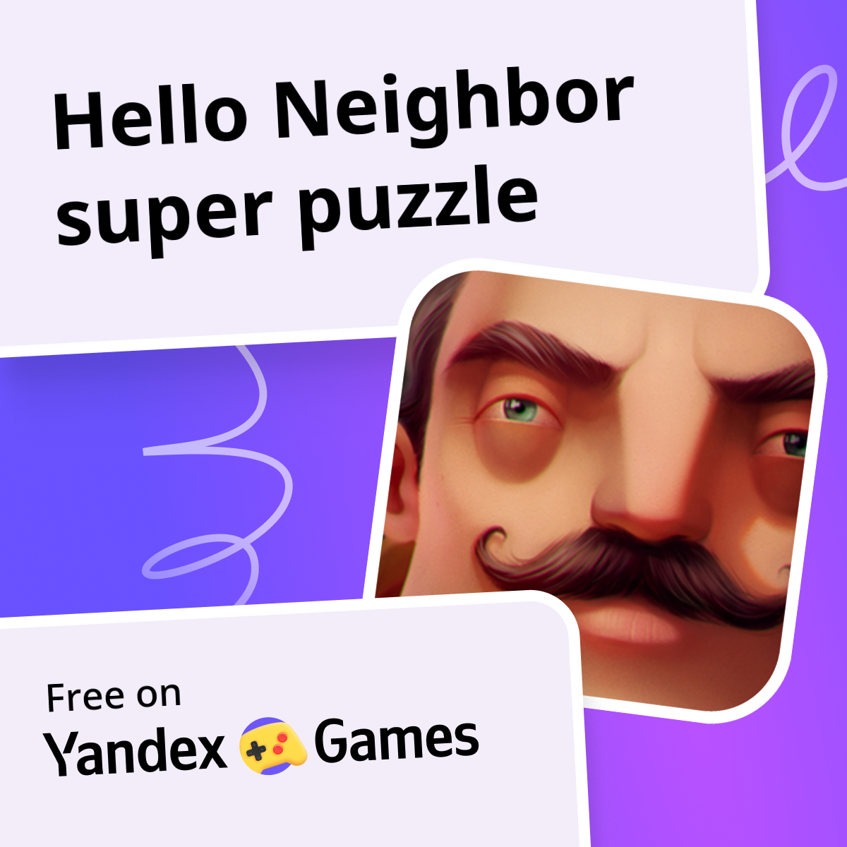 Hello Neighbor super puzzle - play online for free on Yandex Games