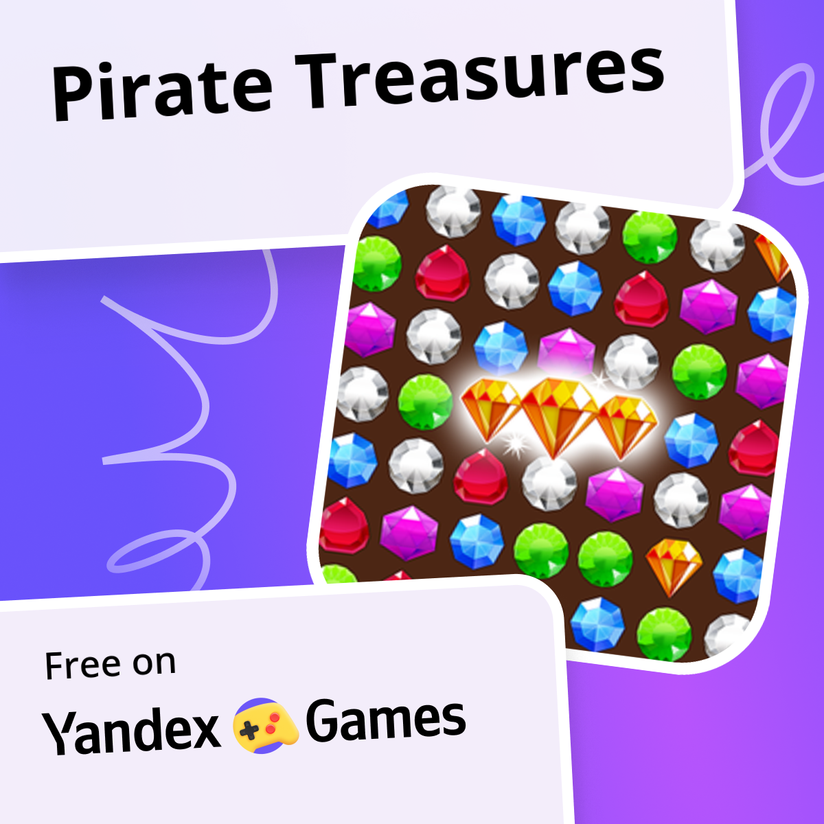 Pirate Treasures (by TAPCLAP) - play online for free on Yandex Games