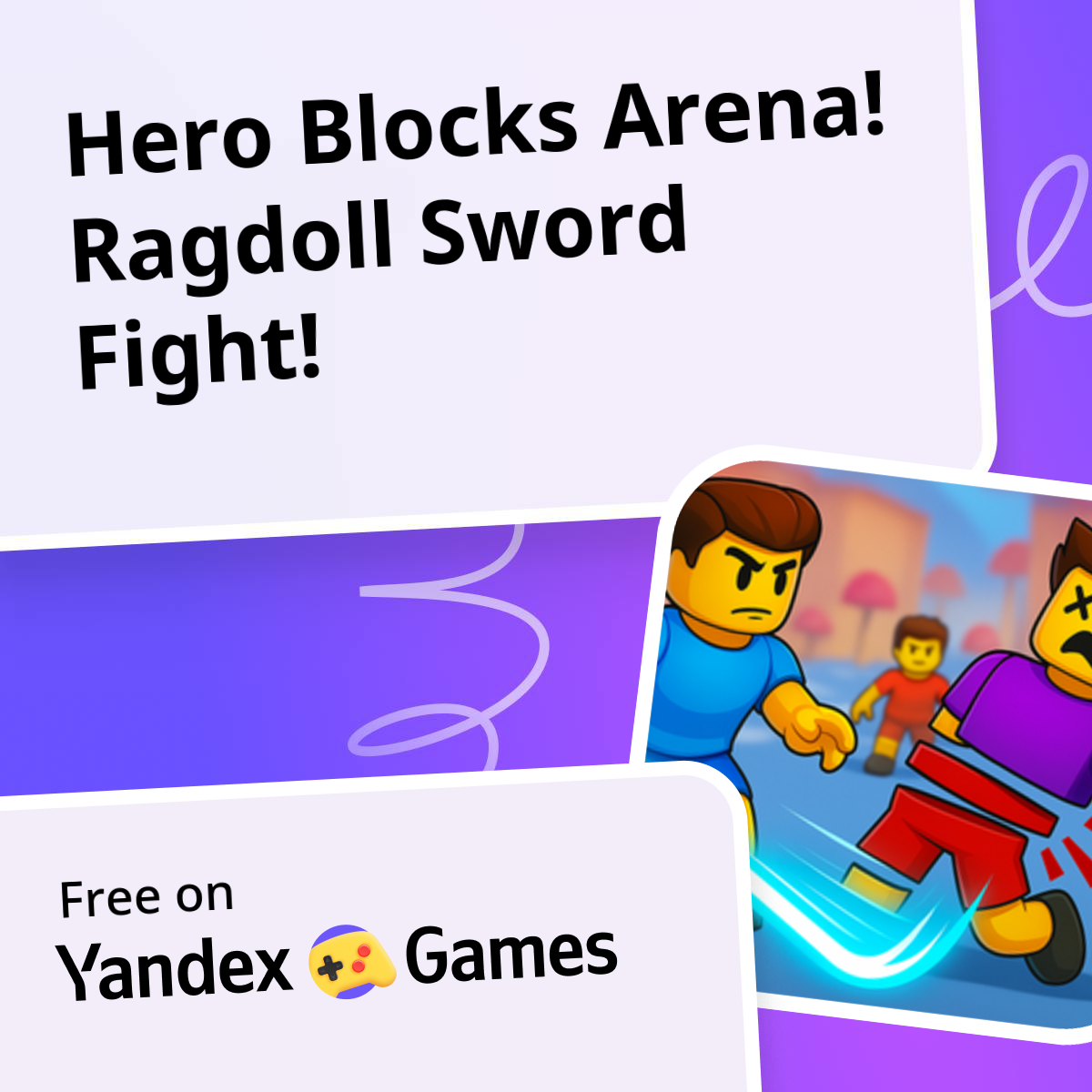 Hero Blocks Arena! Ragdoll Sword Fight! (by Eccentric) - play online ...