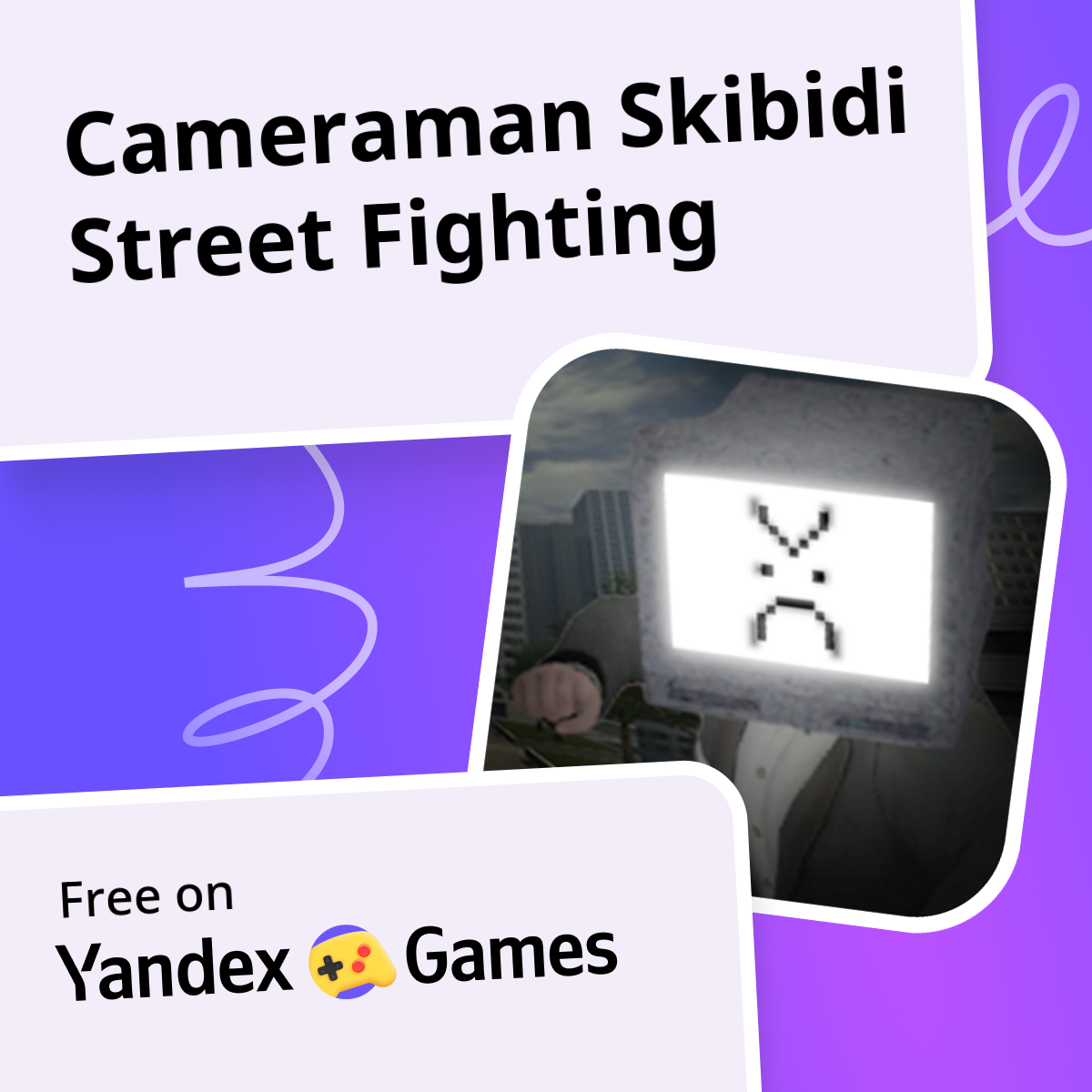 Cameraman Skibidi Street Fighting - play online for free on Yandex Games