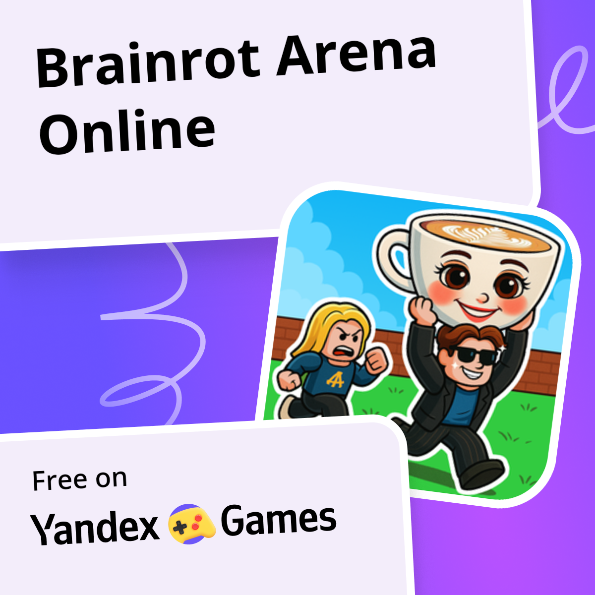 Brainrot Arena Online - play online for free on Yandex Games