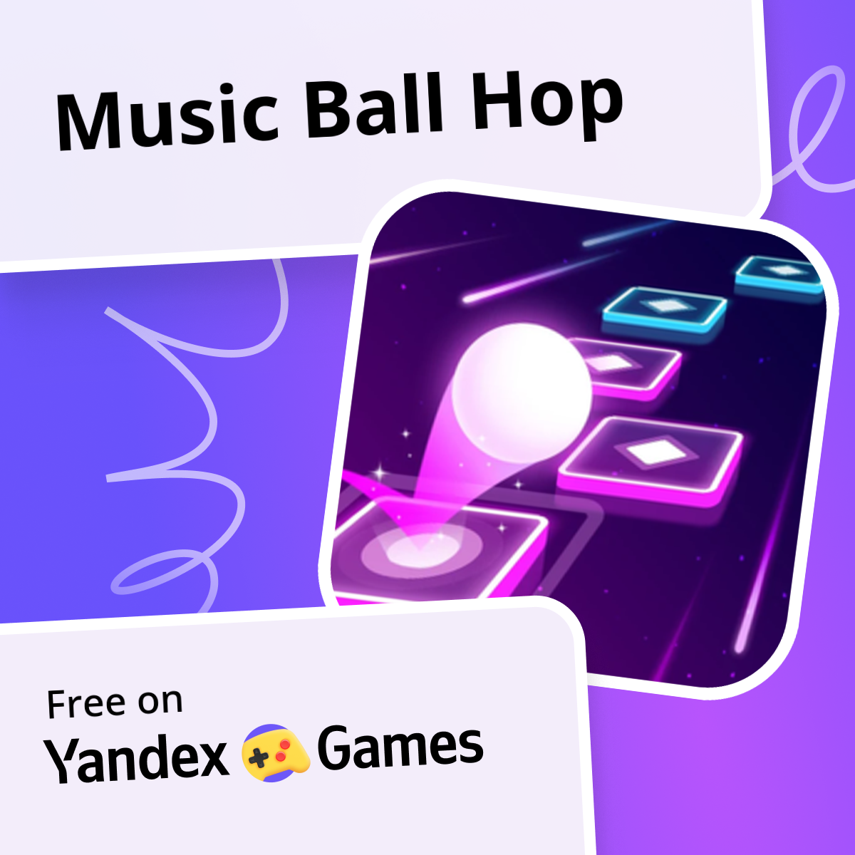 Music Ball Hop (by Rhythm Plus) - play online for free on Yandex Games