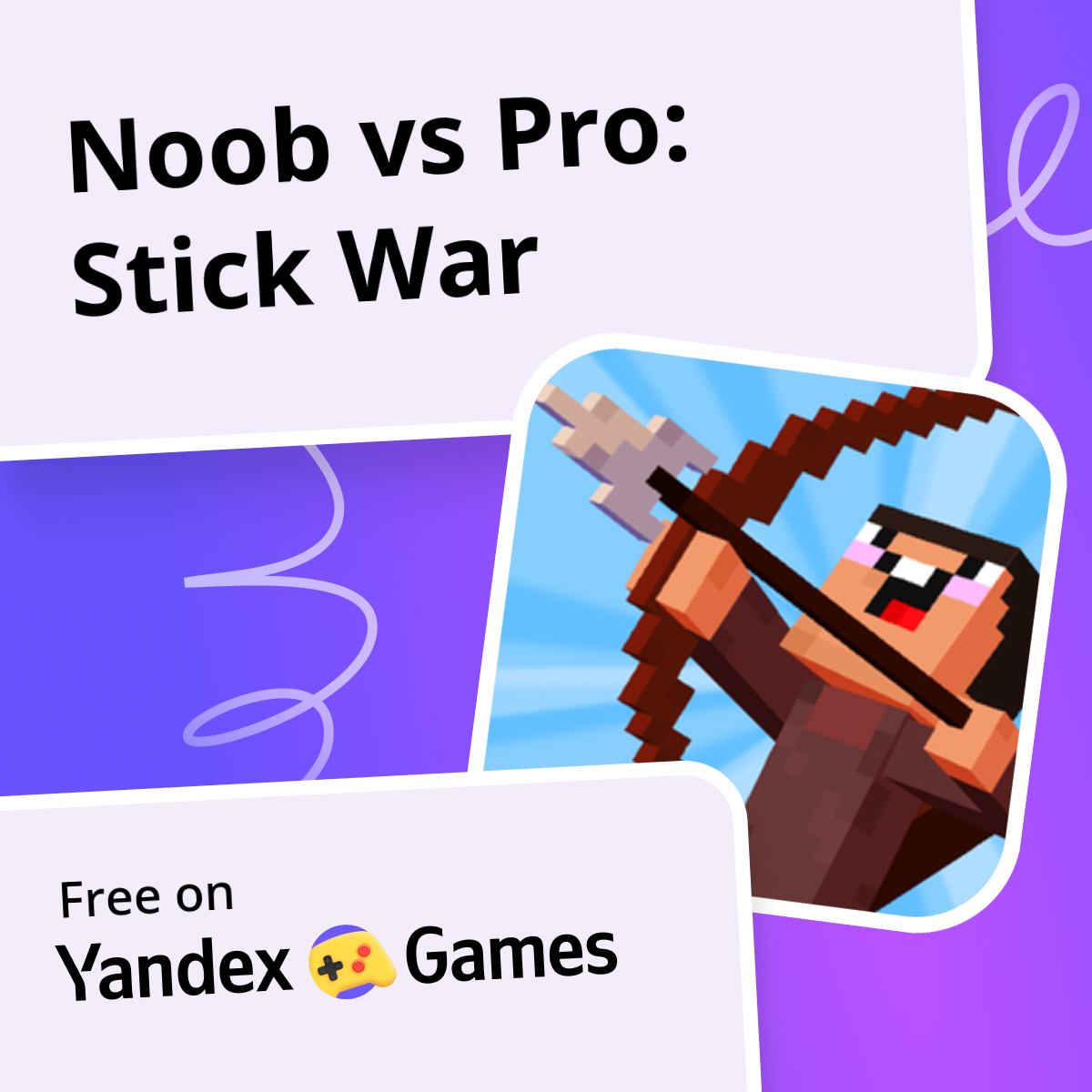 Noob vs Pro: Stick War (by New Generation Games) - play online for free ...