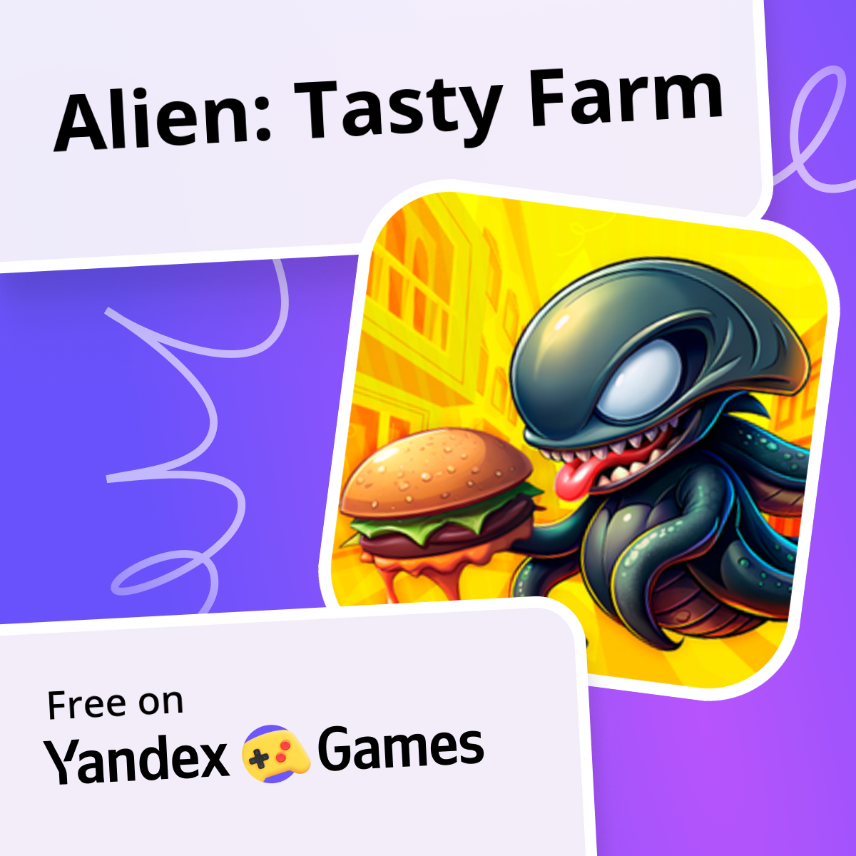 Alien: Tasty Farm - play online for free on Yandex Games