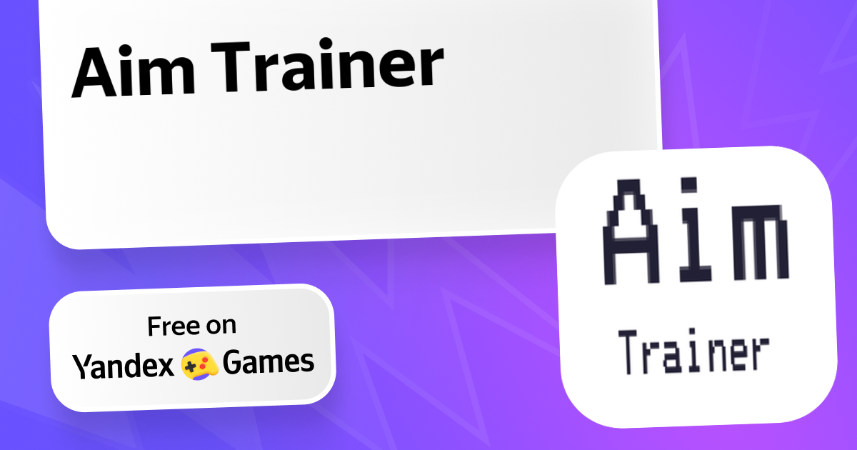 Aim Trainer (oleh oiler)- mainkan online secara gratis di Yandex Games
