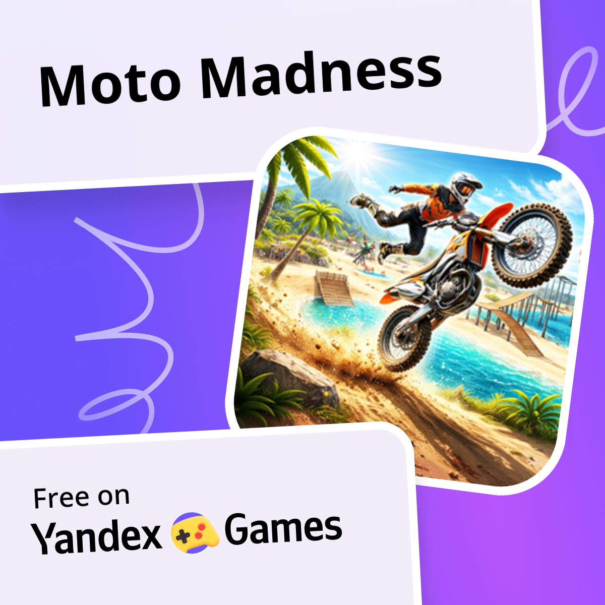 Moto Madness - play online for free on Yandex Games