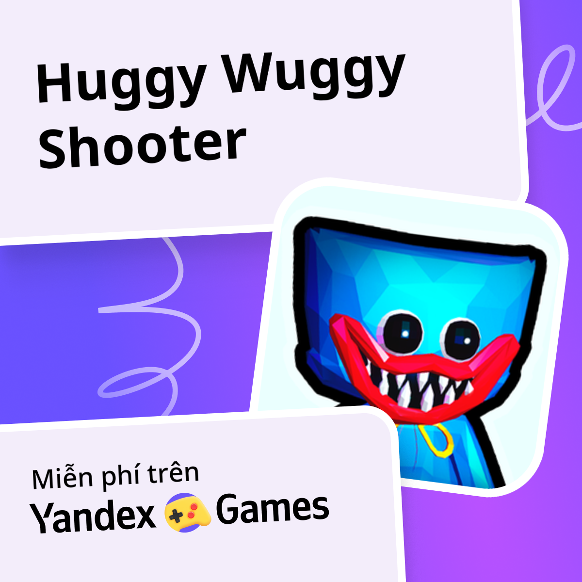 Huggy Wuggy Shooter - chơi trực tuyến miễn phí trên Yandex Games