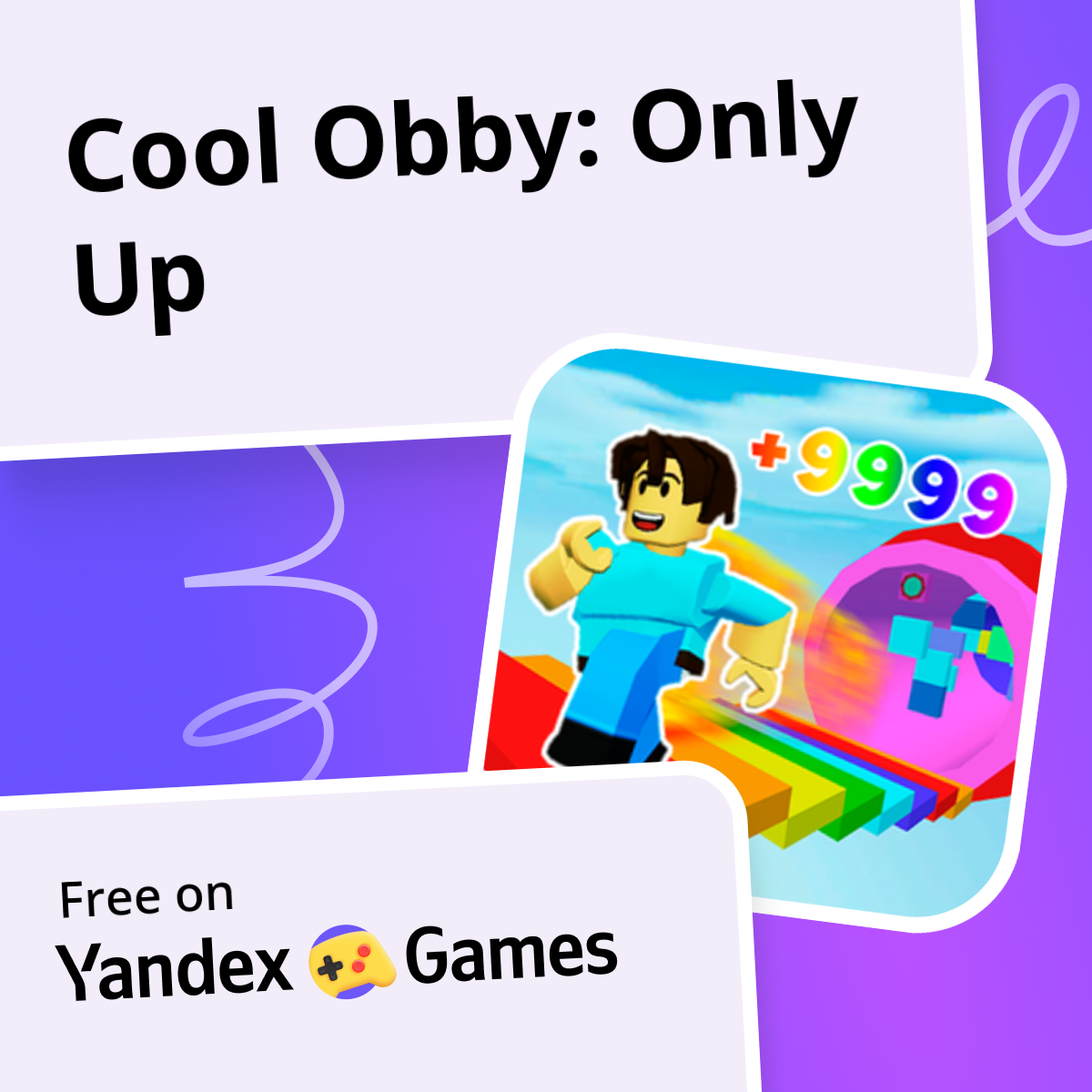 Cool Obby: Only Up (by PM Games) - play online for free on Yandex Games