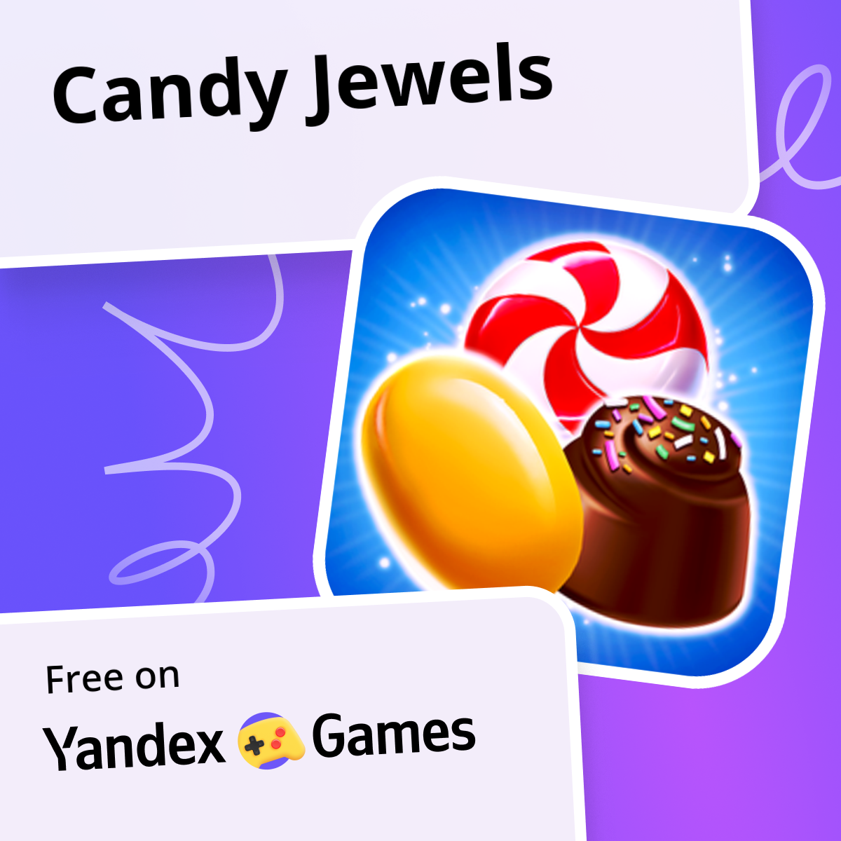 Candy Jewels - play online for free on Yandex Games