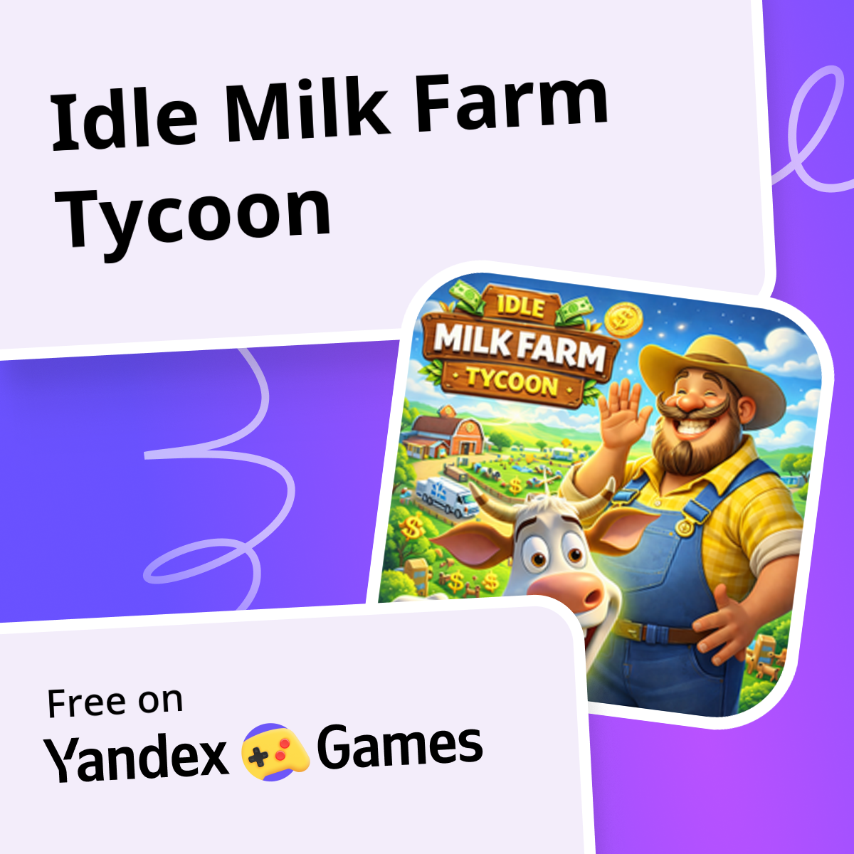 Idle Milk Farm Tycoon - play online for free on Yandex Games