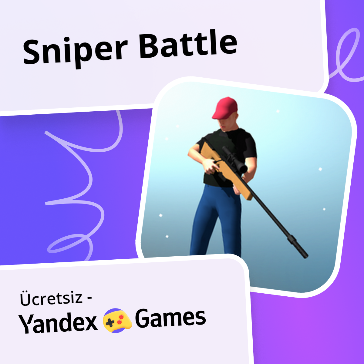 Sniper Battle - oynayın Yandex Games üzerinde ücretsiz çevrimiçi