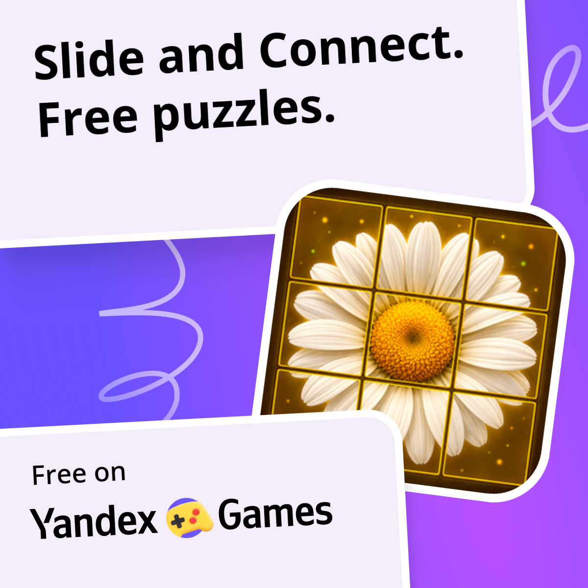 Slide and Connect. Free puzzles. - play online for free on Yandex Games