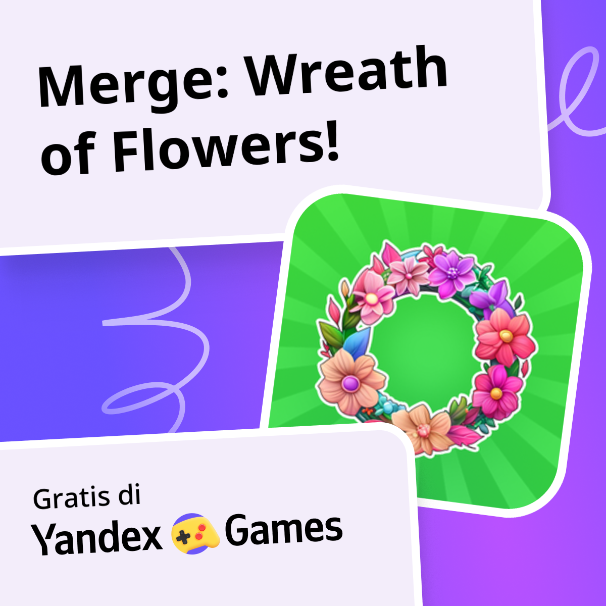 Merge: Wreath of Flowers! (oleh OneOneGames)- mainkan online secara ...