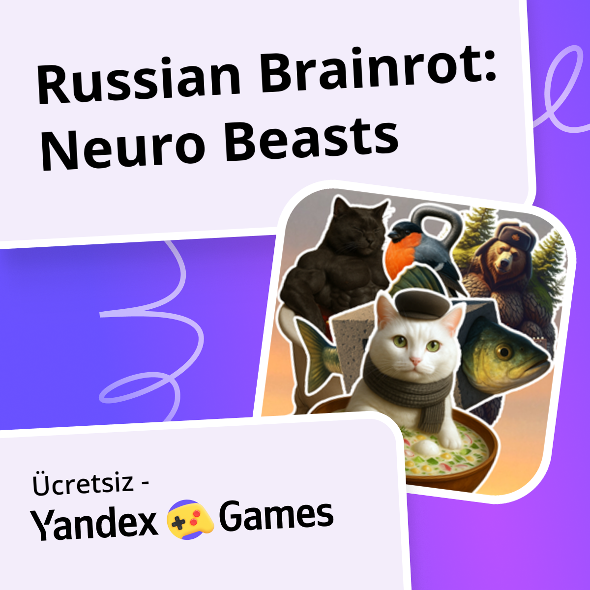 Russian Brainrot: Neuro Beasts (Superec Games'den) - Yandex Games ...