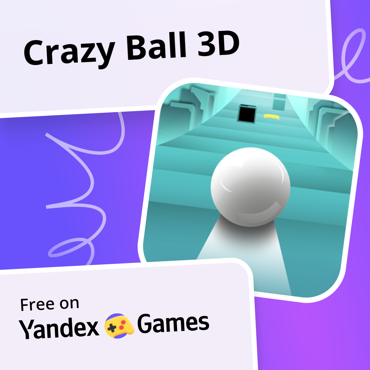 Crazy Ball 3D (by MINI GAME) - play online for free on Yandex Games