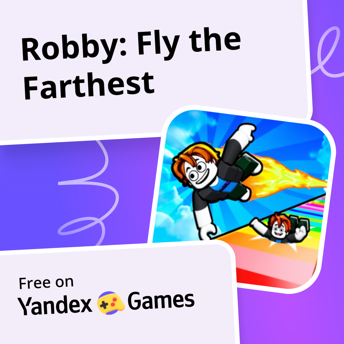 Robby: Fly the Farthest (by ACT52) - play online for free on Yandex Games