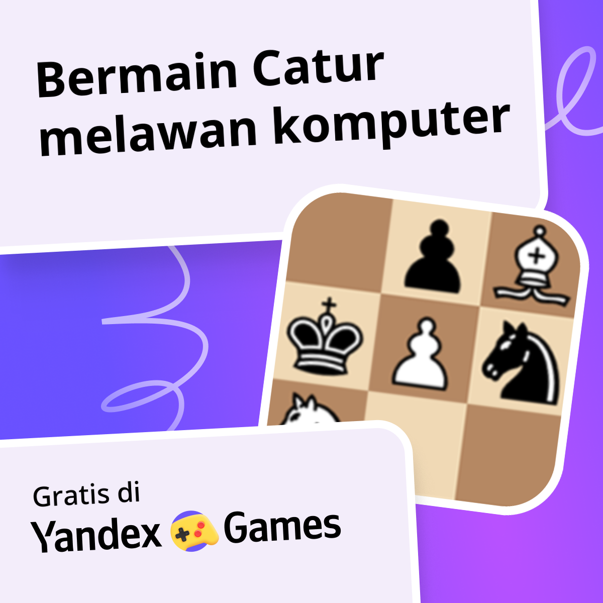 Bermain Catur melawan komputer (oleh sb-games) - main online gratis di Yandex Games