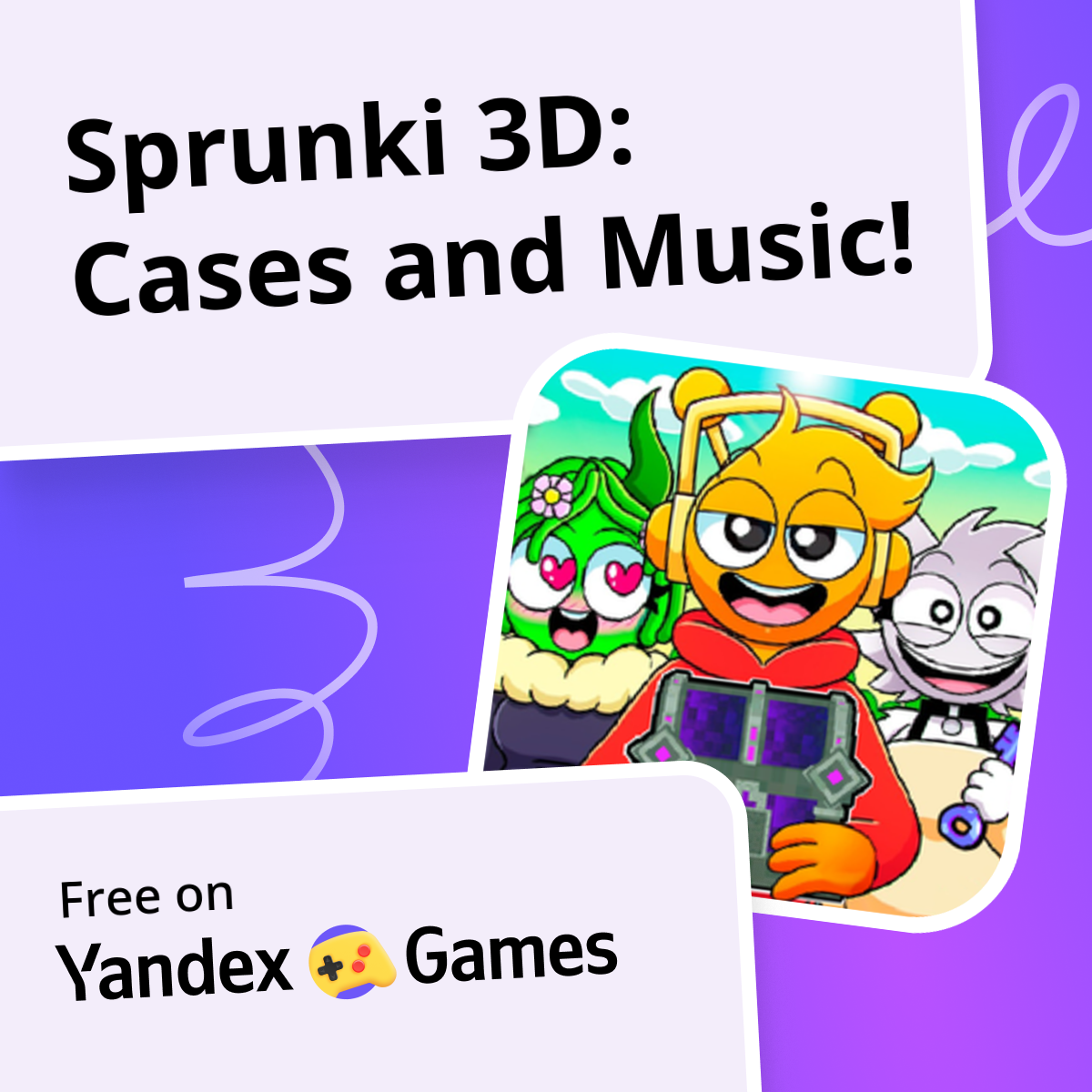 Sprunki 3D: Cases and Music! (by GreenGames) - play online for free on ...