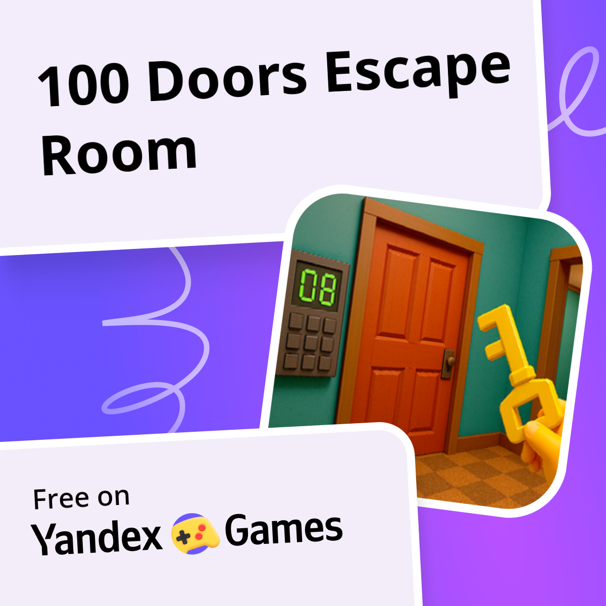 100 Doors Escape Room - play online for free on Yandex Games