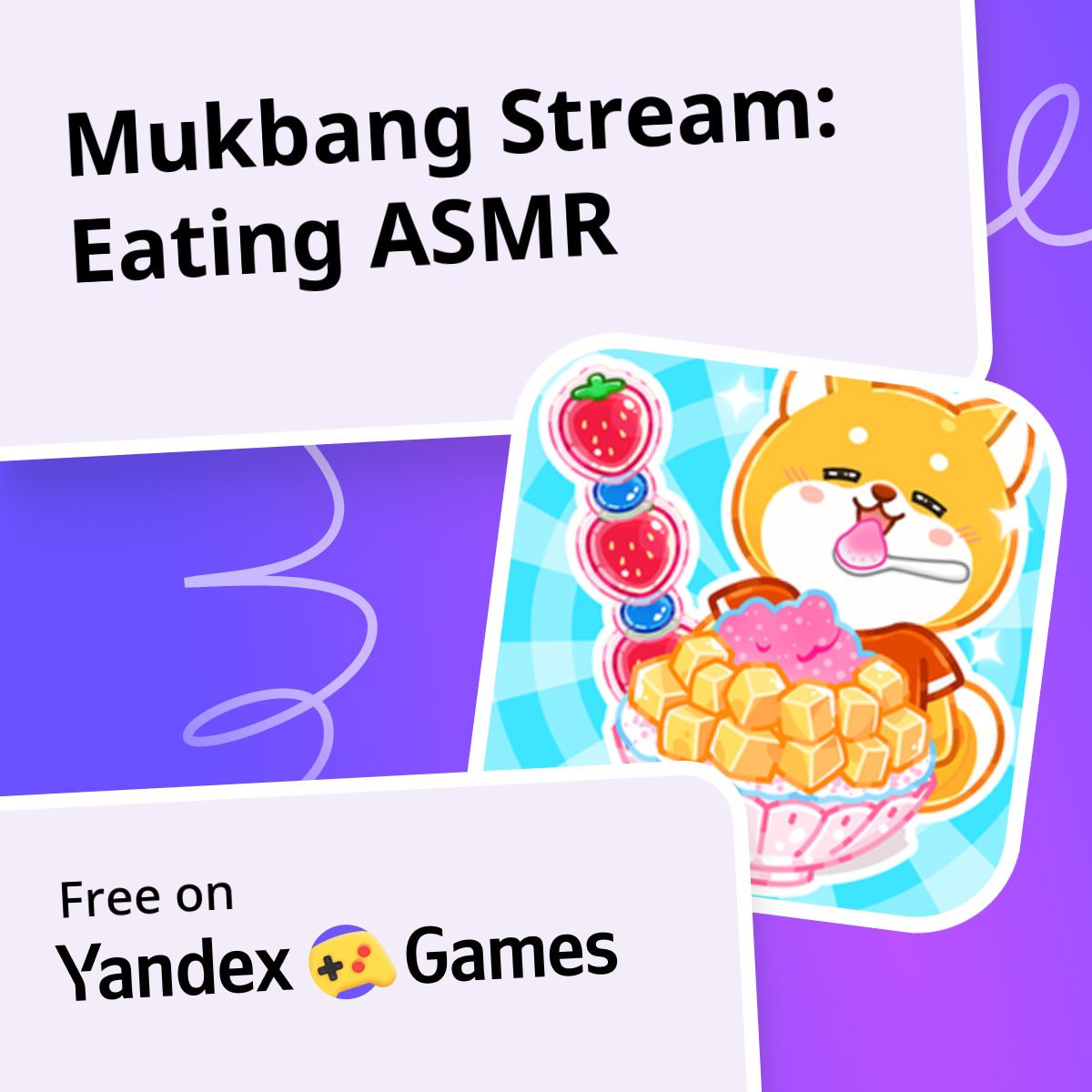 Mukbang Stream: Eating ASMR (by CyberNex Studios) - play online for free on Yandex Games