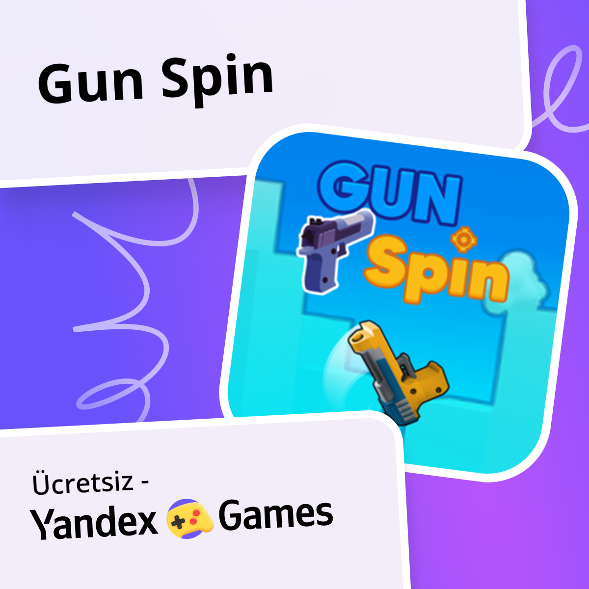 Gun Spin - oynayın Yandex Games üzerinde ücretsiz çevrimiçi