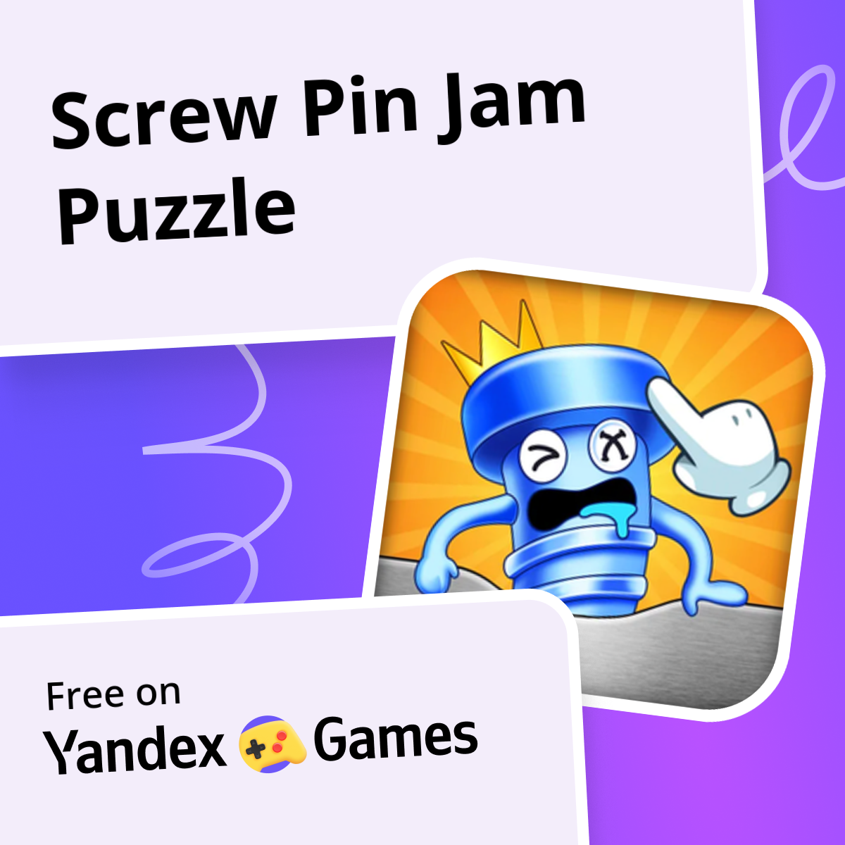 Screw Pin Jam Puzzle (by boooba) - play online for free on Yandex Games