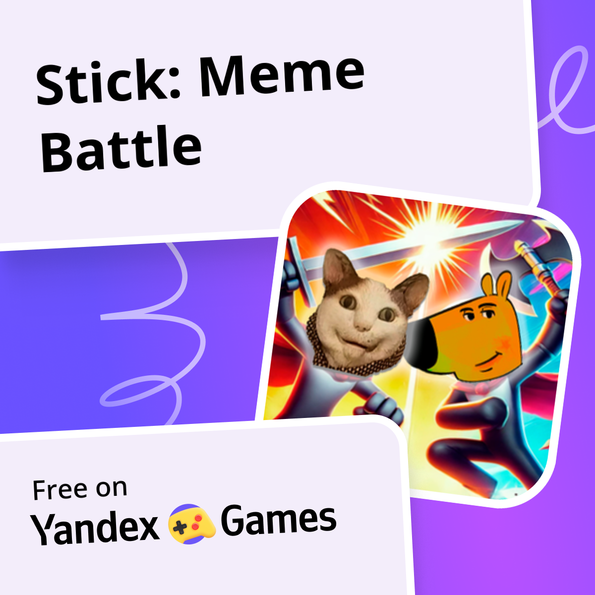 Stick: Meme Battle (by ViktorCager) - play online for free on Yandex Games