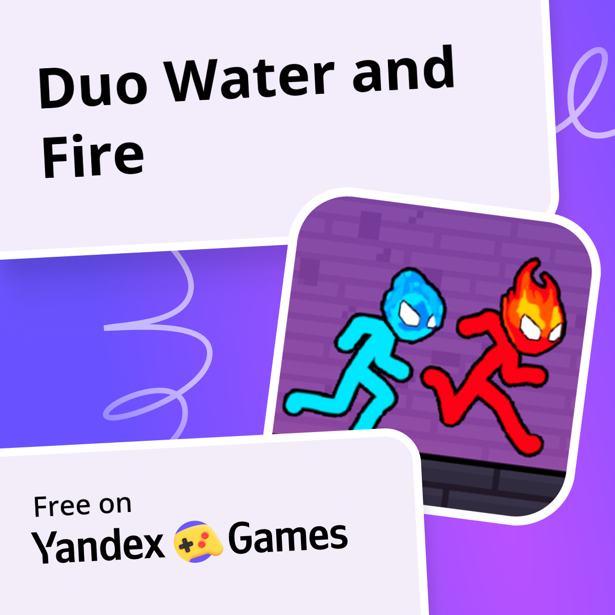 Duo Water and Fire (by FaBuKaStudio) - play online for free on Yandex Games