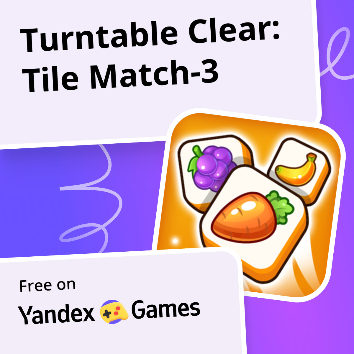 Turntable Clear: Tile Match-3 - play online for free on Yandex Games