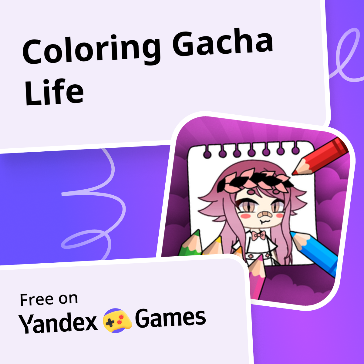 Coloring Gacha Life - play online for free on Yandex Games