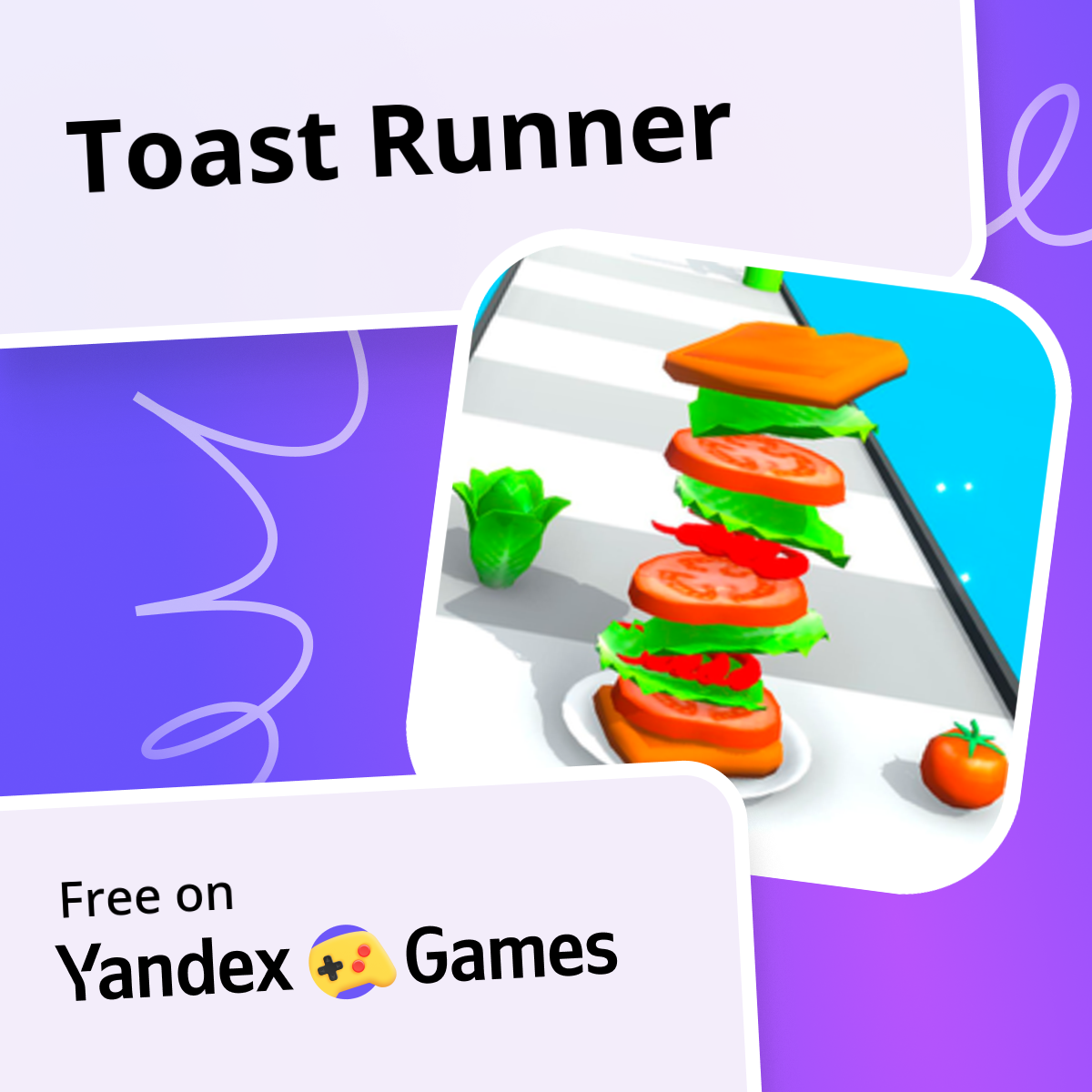 Toast Runner (by PlayWithMao) - play online for free on Yandex Games