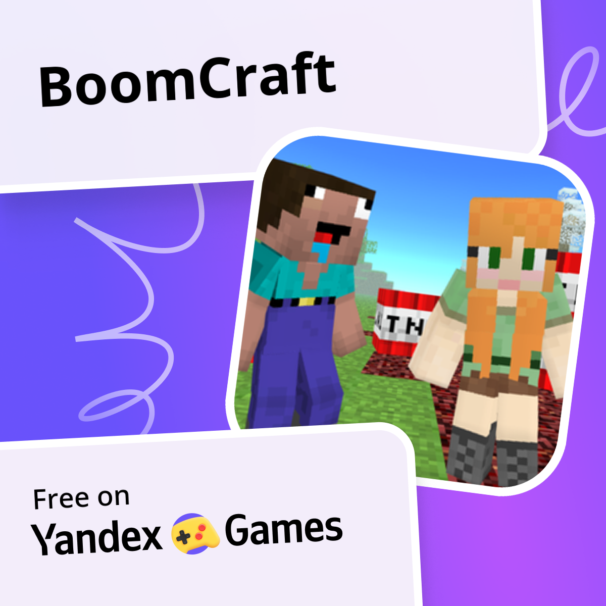 BoomCraft (by emolingo games) - play online for free on Yandex Games