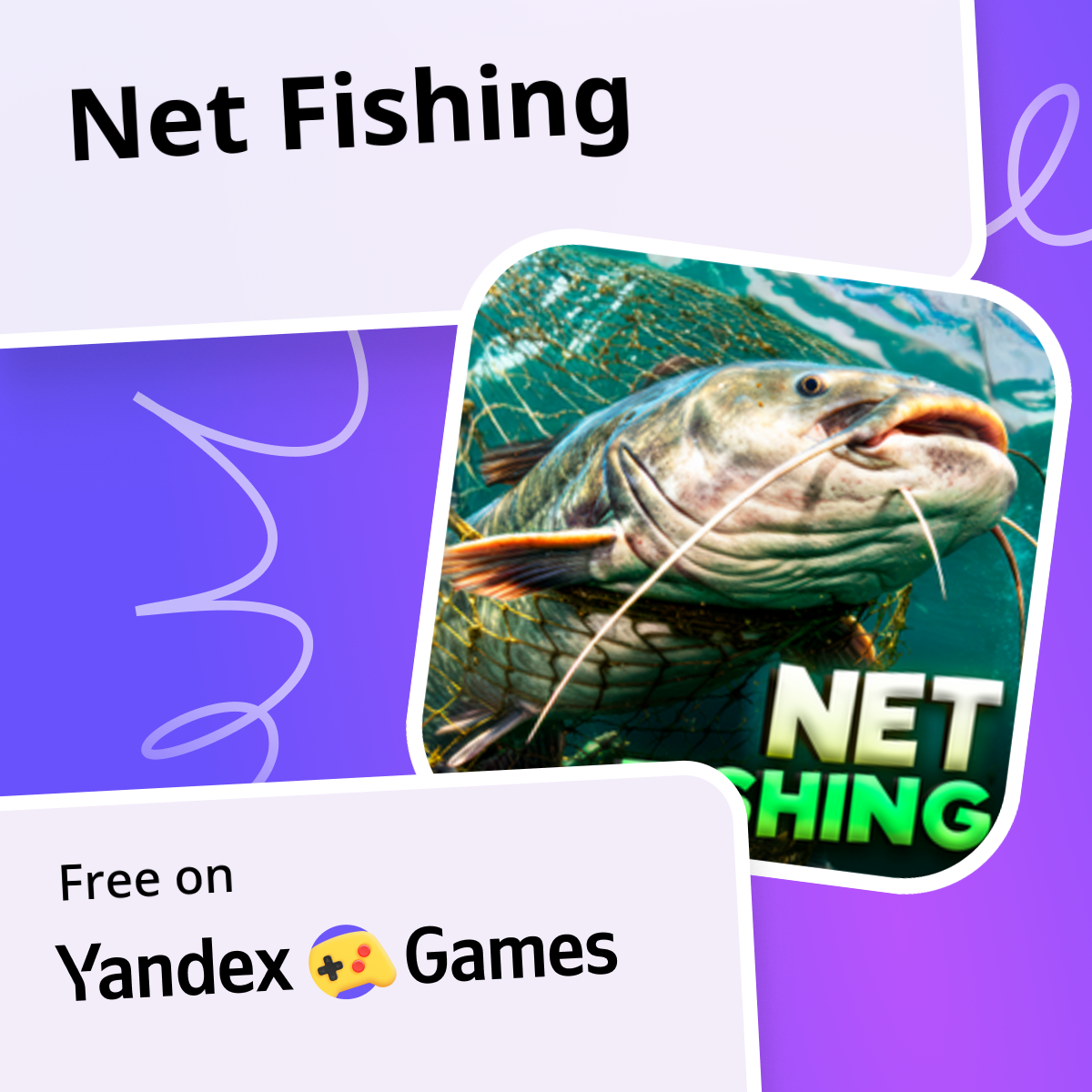 Net Fishing - play online for free on Yandex Games