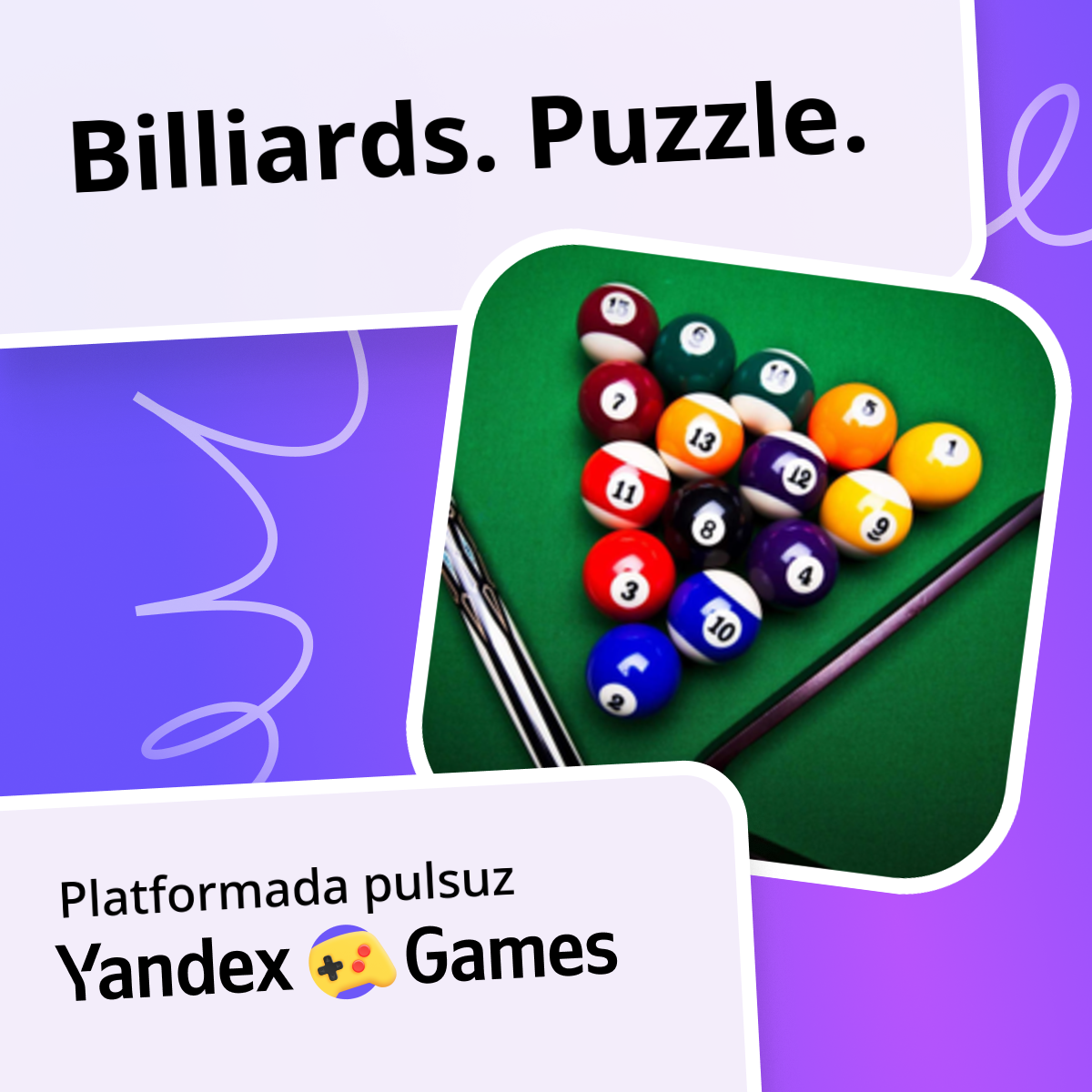 Billiards. Puzzle. (AnotherOne adlı tərtibatçıdan) - Yandex Games ...