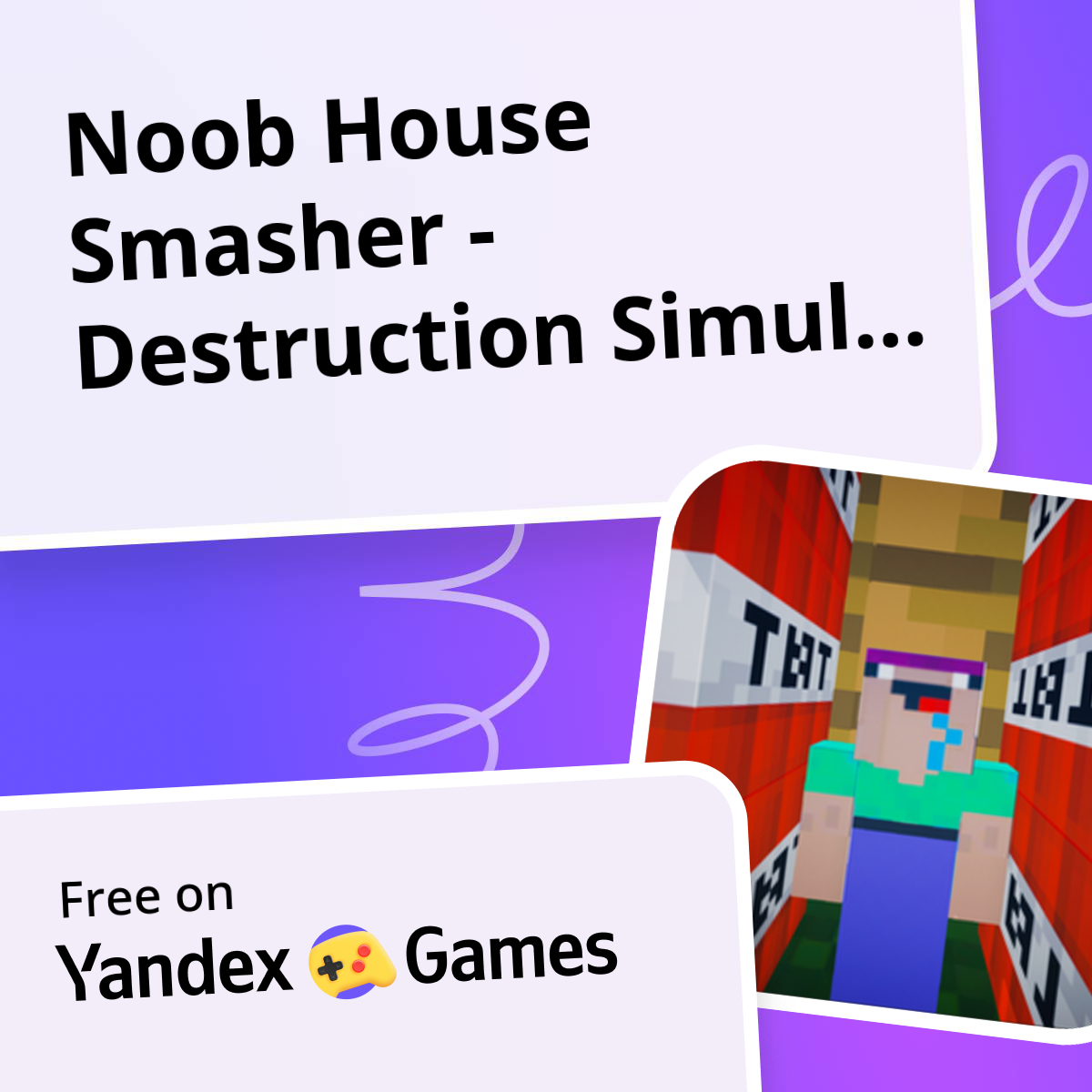 Noob House Smasher - Destruction Simulator (by KUKURUZA) - play online for free on Yandex Games