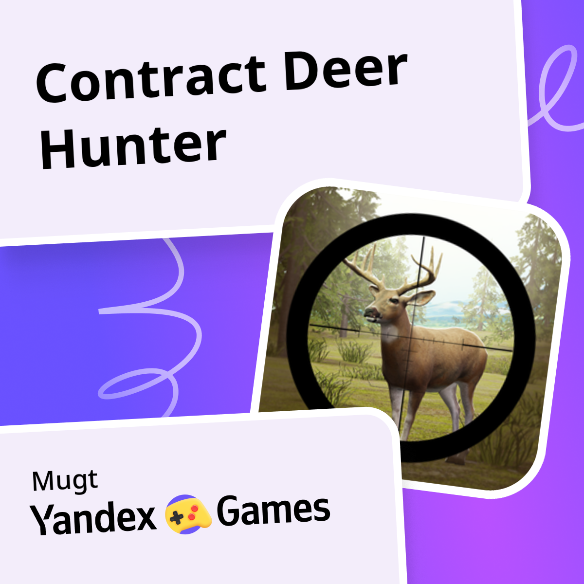 Contract Deer Hunter (MarketJS tarapyndan) - Yandex Games on-da mugt oýnaň