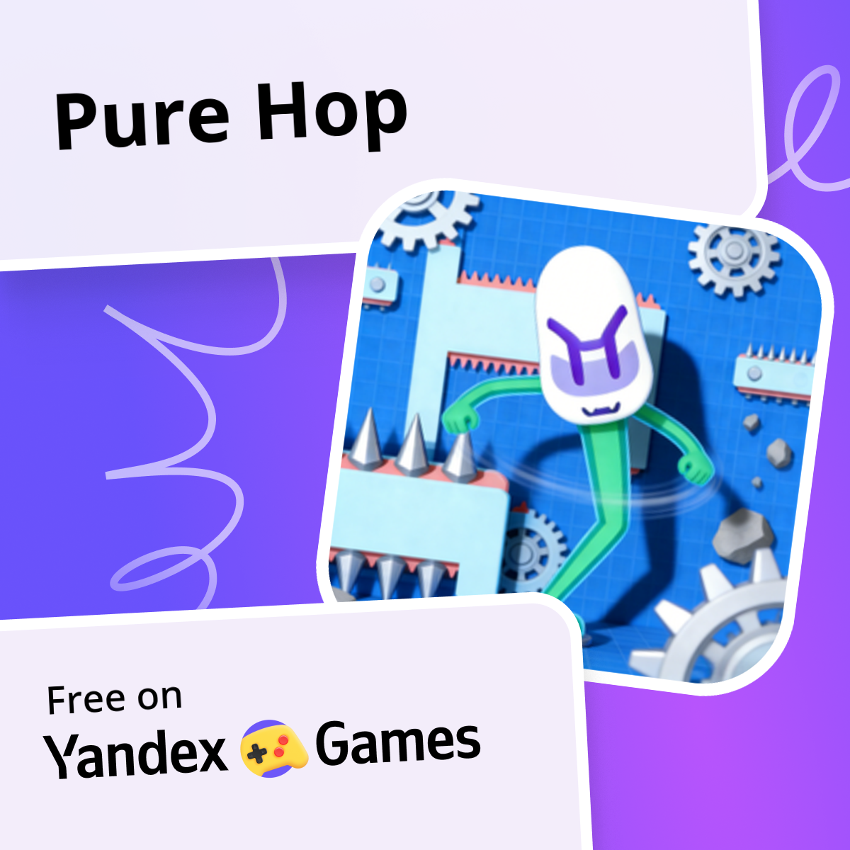 Pure Hop (by Volan Interactive) - play online for free on Yandex Games